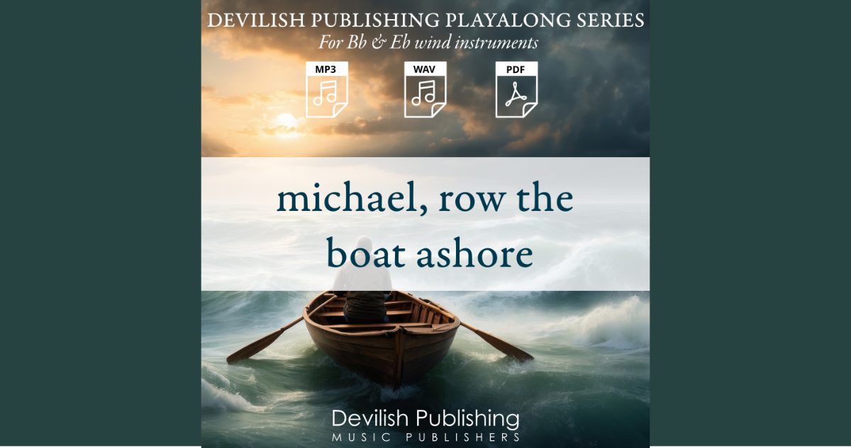 Michael, Row the Boat Ashore | Playalong Backing Track | Devilish ...