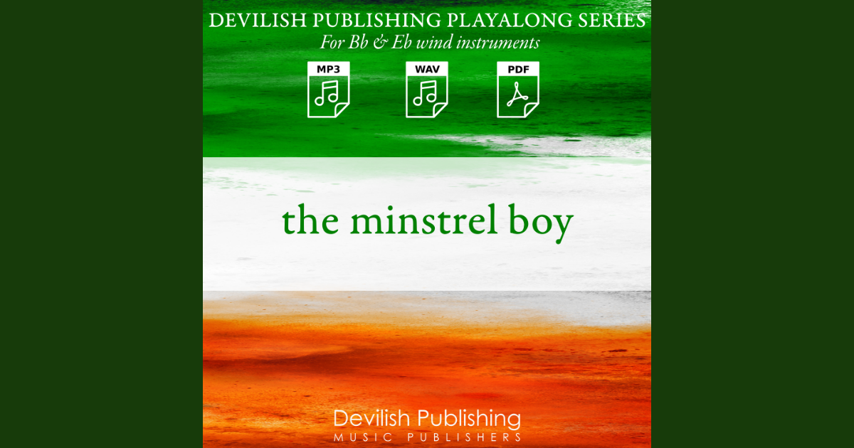 The Minstrel Boy | Playalong Backing Track | Devilish Publishing